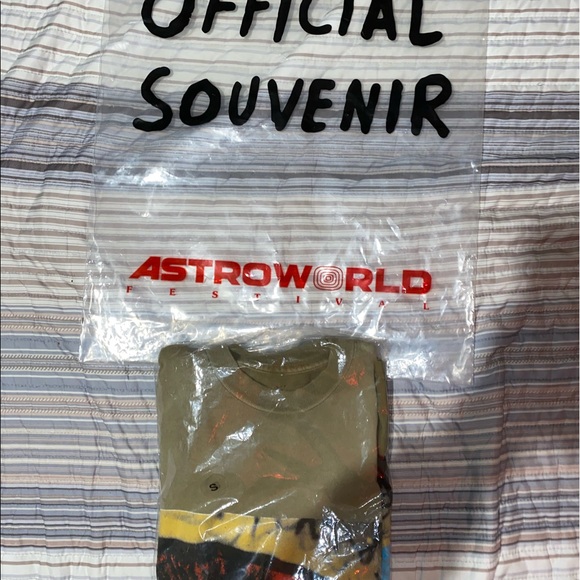 Travis Scott | Shirts | Travis Scott Astroworld Fest Merch 29 Green Sz ...